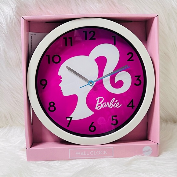 Barbie | Accessories | Barbie Wall Clock | Poshmark